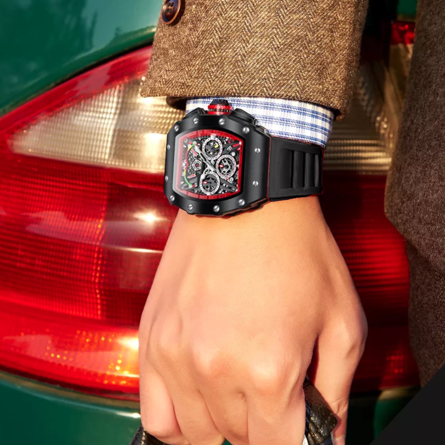 Onola – Luxury Designer Fashion Quartz Watch for Men – With Chronograph ...